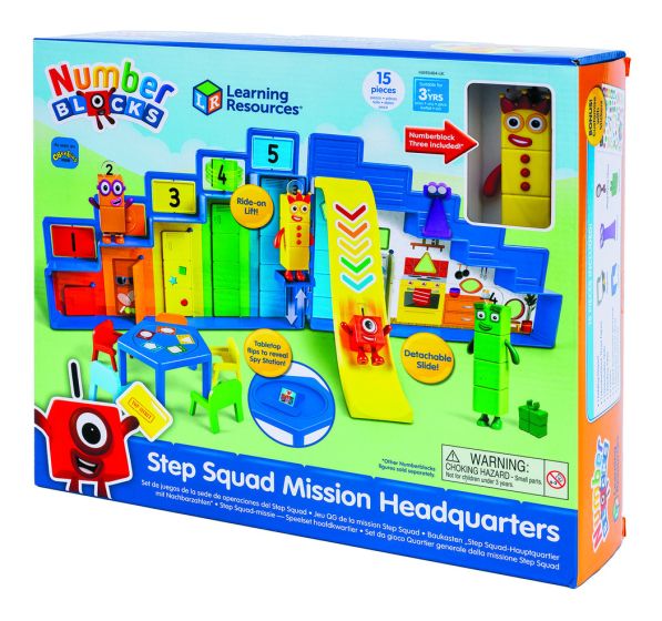 NUMBERBLOCKS STEP SQUAD MISSION HEADQUARTERS – Youngsters World