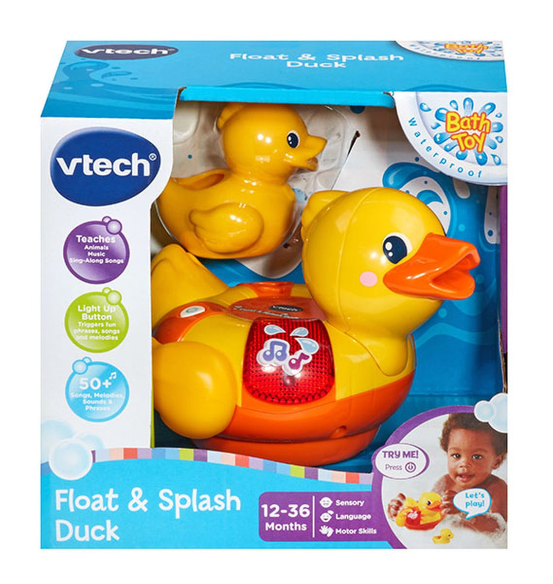VTECH 516103 FLOAT & SPLASH DUCK – Youngsters World