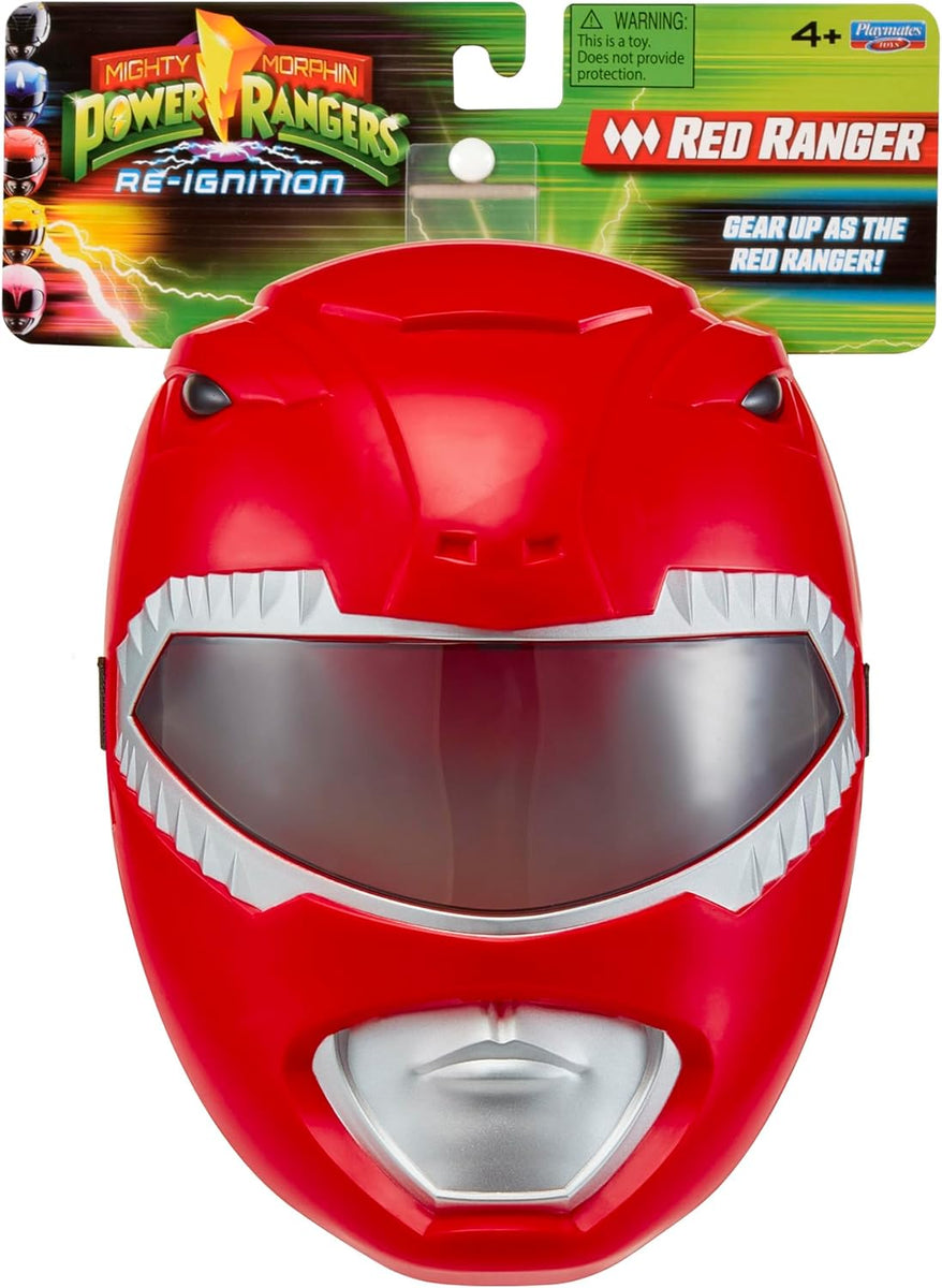 MIGHTY MORPHIN POWER RANGERS 68741 RE-IGNITION RED RANGER MASK ...