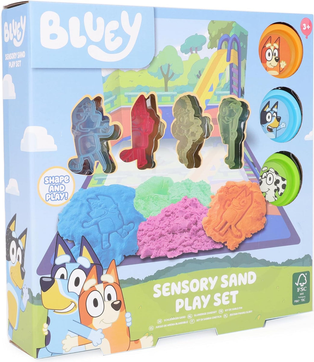 BLUEY SENSORY SAND PLAY SET – Youngsters World