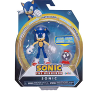 SONIC THE HEDGEHOG 142306 SONIC WITH INVINCIBLE ITEM BOX FIGURE ...