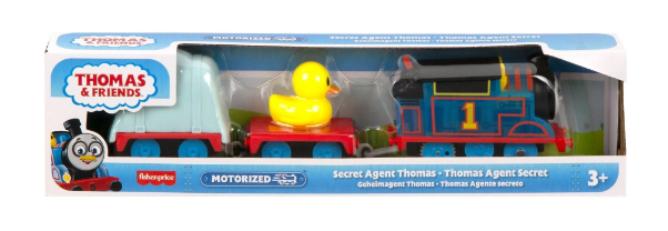 THOMAS & FRIENDS HMK03 MOTORIZED SECRET AGENT THOMAS – Youngsters World