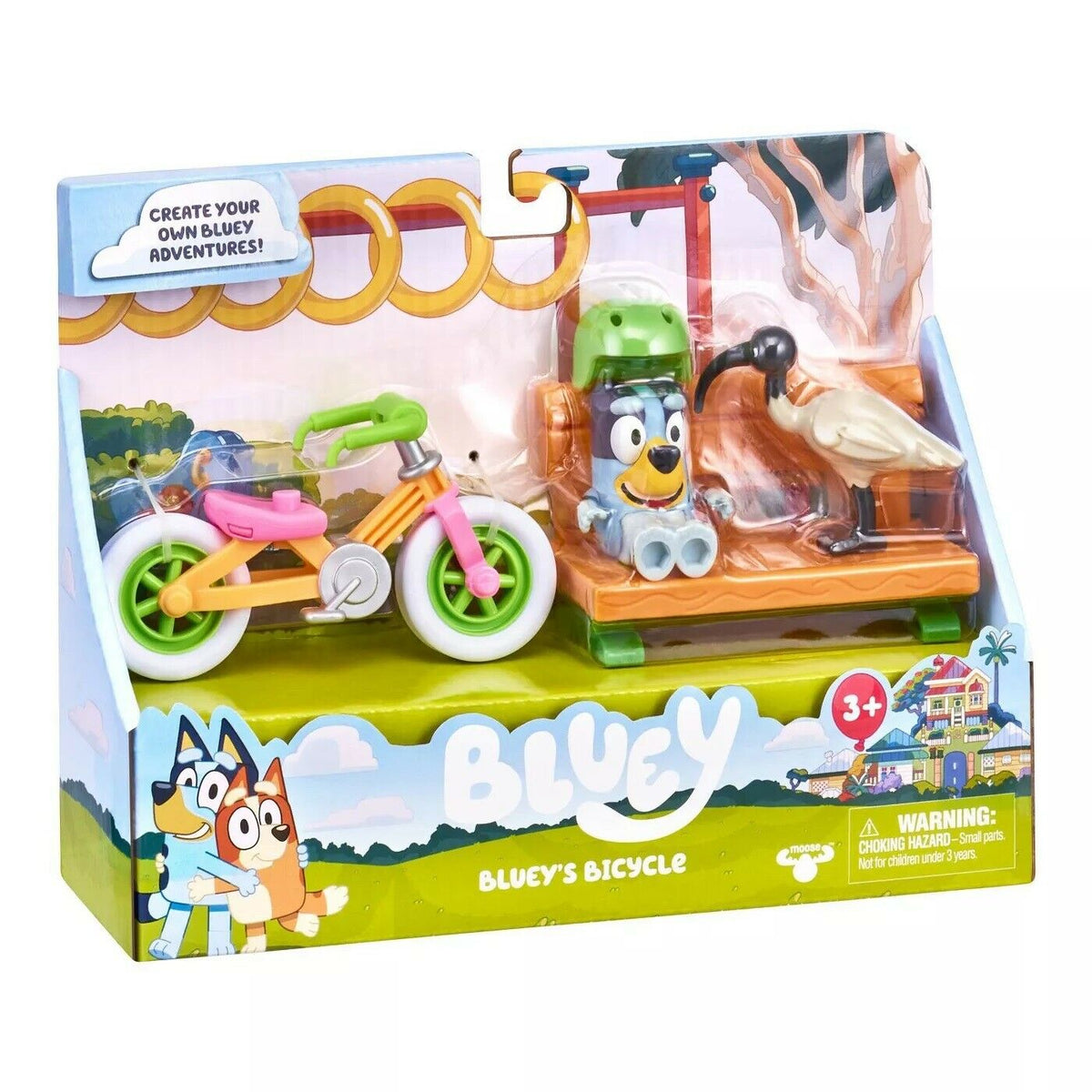 BLUEY 17162 RUSTY & BLUEYS BIKE – Youngsters World