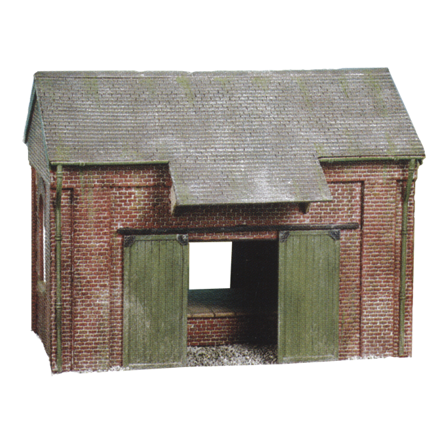 PECO WILLS KITS CK19 BRICK GOODS SHED – Youngsters World